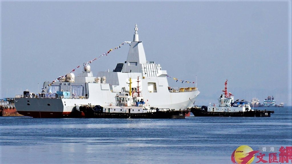 China lança o 6º destróier Type 055 - Poder Naval China lança o 6º destróier Type 055 - Poder Naval